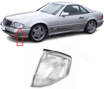 NEW FOR MERCEDES-BENZ SL R129 89-01 FRONT FENDER INDICATOR LAMP WHITE ...