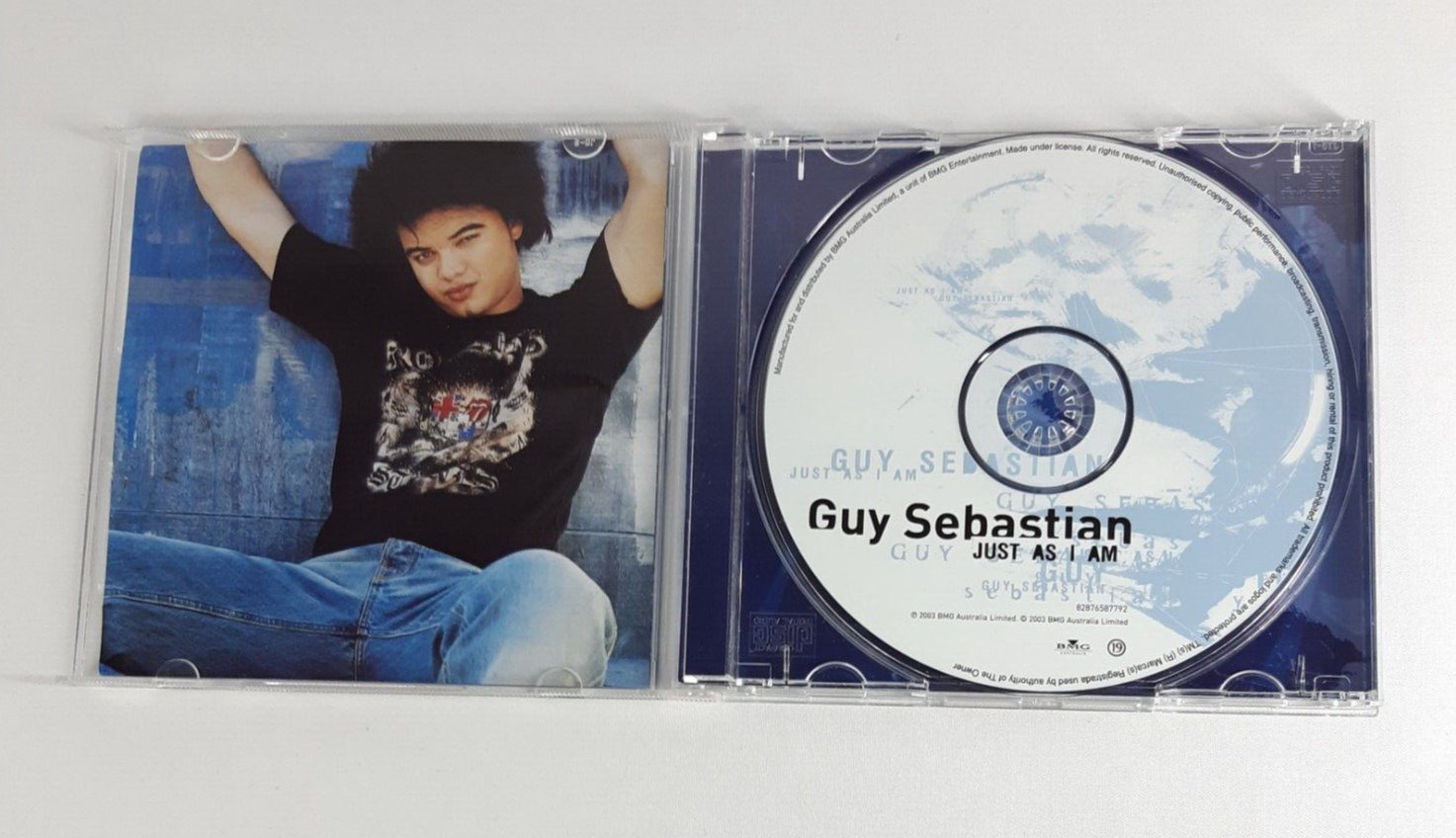 Guy Sebastian Just As I Am Music CD Album VGC | eBay