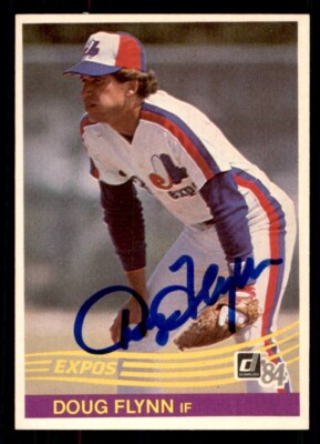 1984 Donruss Baseball #254 Doug Flynn Signed Autograph (no COA) *d2 | eBay