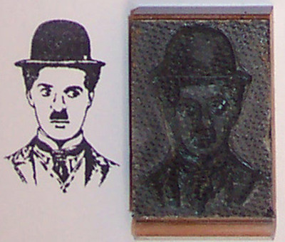 Charlie Chaplin rubber stamp by Amazing Arts | eBay
