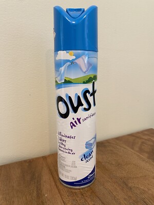 SC Johnson Oust Odour Eliminator Clean Scent 10 oz | eBay