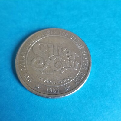 $1 Silver City Casino Coin Token Chip | eBay