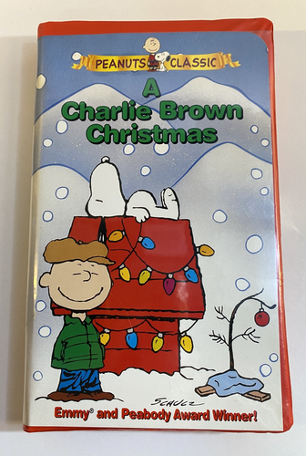 A Charlie Brown Christmas, VHS 1996, Red Clamshell Case, Peanuts ...
