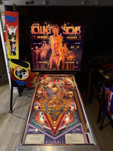 pinball machine original 1980 Bally Rolling stones, Must see! | eBay