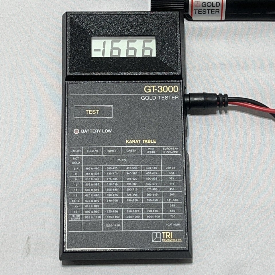 Electronic Gold Tester GT-3000 Precious Metal Testing Kit | eBay