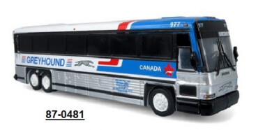 Iconic Replicas 1/87 87-0481 MCI D4000 102D3 Coach Bus Greyhound Canada ...