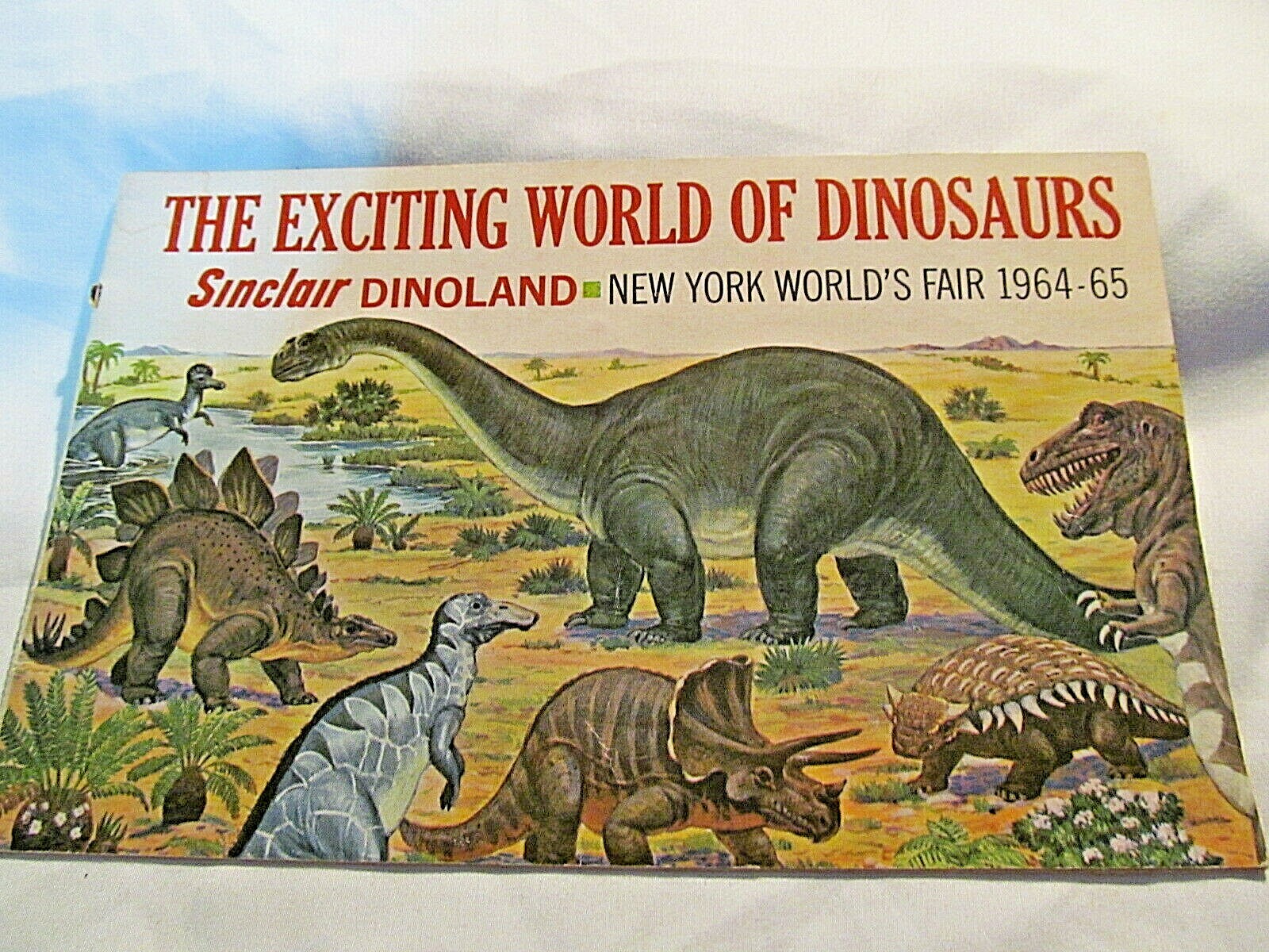 Original 1964 World’s Fair Sinclair Dinoland Exhibit Brochure | eBay