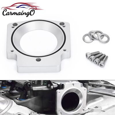 102mm Aluminum Throttle Body Spacer Adapter for LS Engines LS1 LS2 LS4 ...