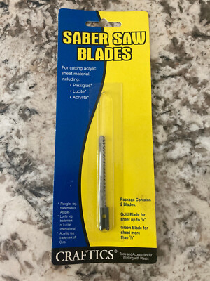 Acrylic Cutting Saber Saw Blades by Craftics #1106016 | eBay