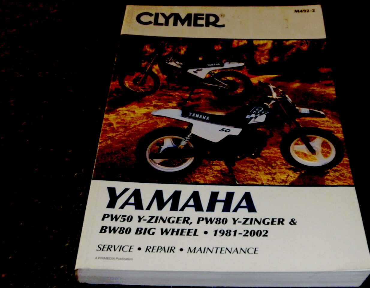 1998 Clymer Yamaha PW50 PW80 Y-Zinger & BW80 Big Wheel Service Manual ...