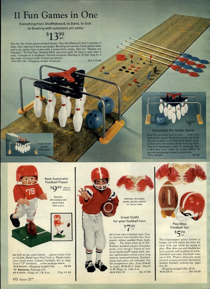 1971 PAPER AD COLOR Ideal Space Helmet Boots Robot Remote Control 11 ...