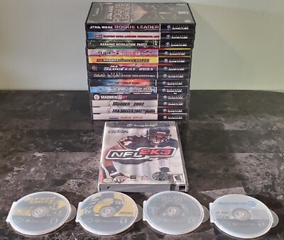 (18) Nintendo GameCube Mixed Game Lot - All Unique! | eBay