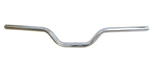 ROYAL ENFIELD BULLET CLASSIC 7/8" FIT HANDLEBAR STURDY MOTORBIKE CHROME ...