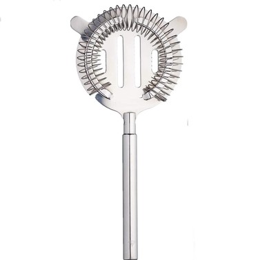 Stainless steel bar Stainer with rod handle-Bar Strainer for Bartending ...
