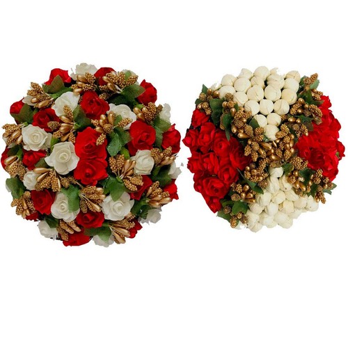 Indian traditional Juda Maker Flower Gajra For Women Pack of 2 | eBay