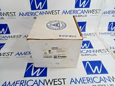 APPLETON ADR1033 ALUMINUM 100AMP POWERTITE 3W 3P 250VDC 600VAC NEW | eBay