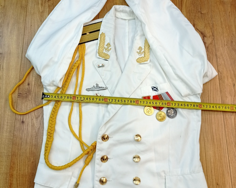 Ceremonial military uniform officer USSR Navy.Dress Soviet naval ...