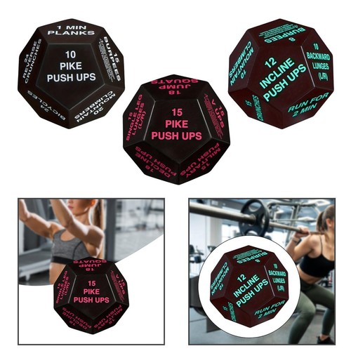 Exercise Dice Fitness Dice 12 Sided Dice Strength Training Group Class ...