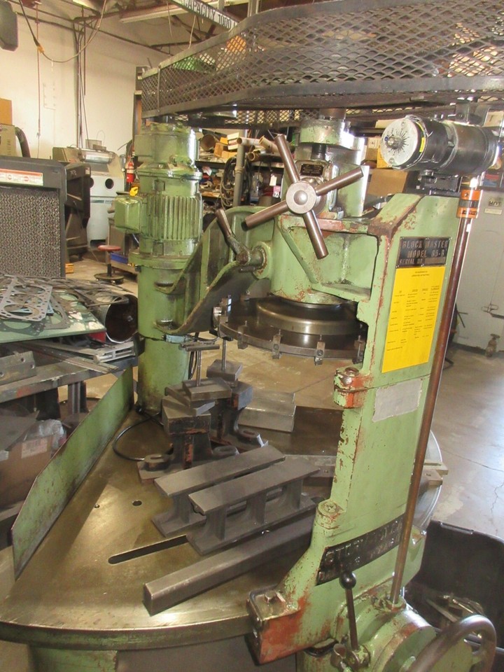 #2 --Storm-Vulcan #85B Head & Block Milling Machine-USED, nt Rottler ...
