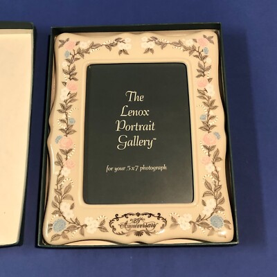 Lenox 25th Anniversary 5" x 7" Frame (Brand New In Original Lenox Box ...