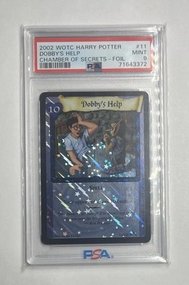 Harry Potter WOTC Dobby’s Help Foil Chamber of Secrets PSA 9 Mint | eBay