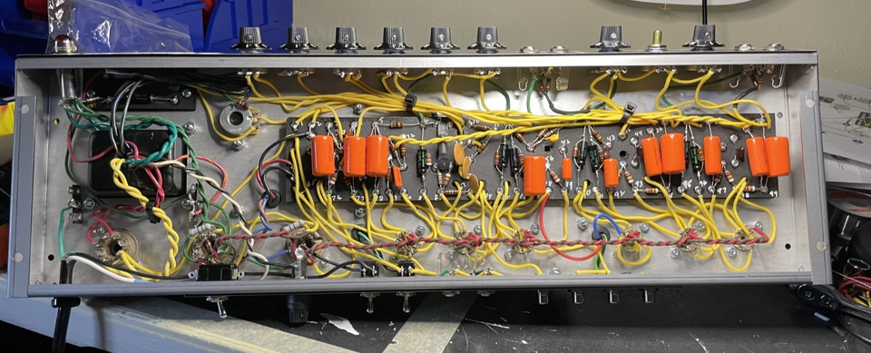 1966 Blackface Deluxe Reverb clone AB763 circuit | eBay