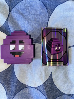 Grimace Egg McDonald’s X Minecraft Collectible With Card | eBay UK