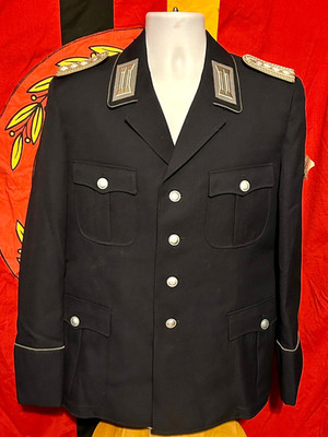 Rare East German Prison Police Service Tunic Jacket Uniform Size g 52-1 ...