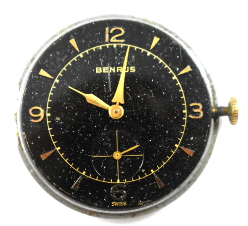 Vintage Benrus Manual Wind 17J Model BB4 Wrist Watch Movement lot.wo | eBay