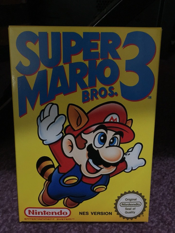 Nintendo NES Challenge Set Super Mario 3 NES Mario 3 Pack Boxed MINT ...