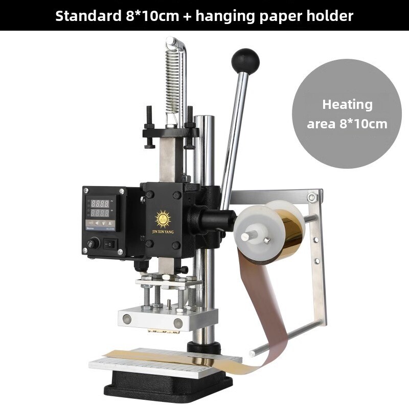 Manual Hot Foil Stamping Machine Leather Embossing Leathercraft Die ...