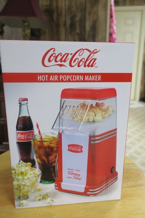Nostalgia Coca Cola Hot Air Popcorn Popper Maker Machine NIB | eBay