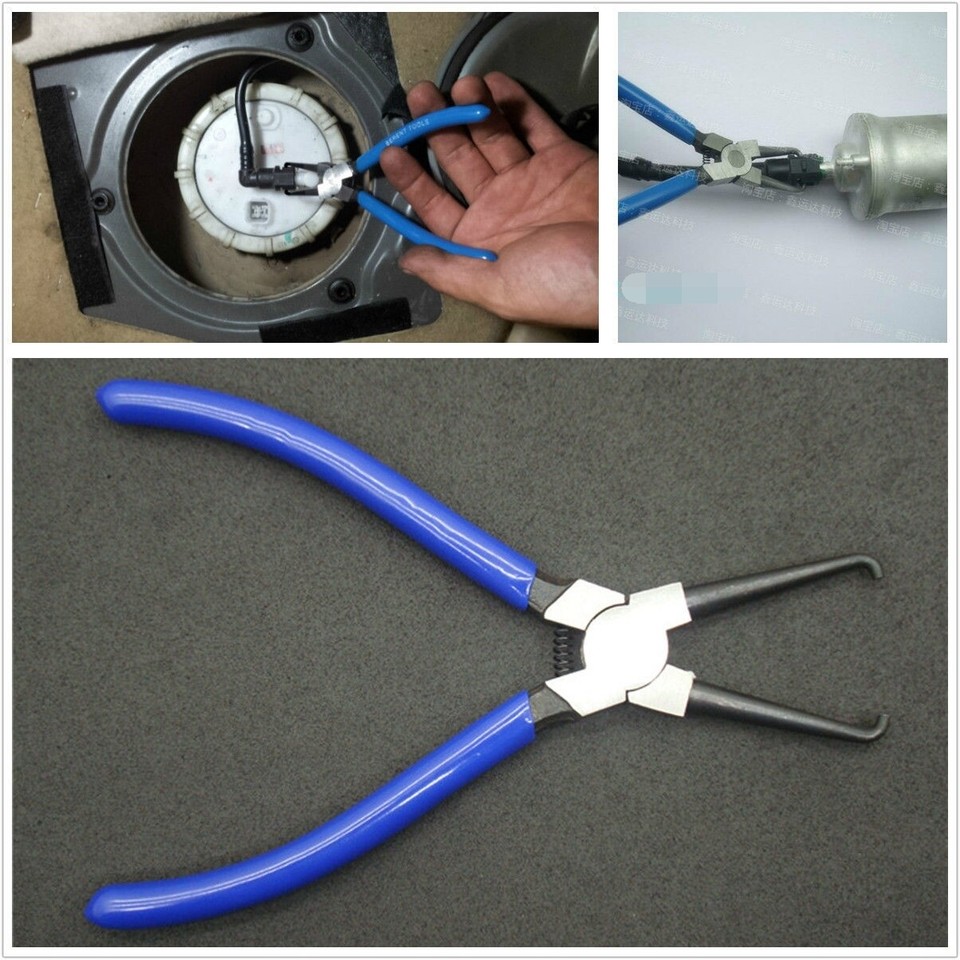 Car Fuel Line Petrol Clip Pipe Hose Connector Quick Release Removal ...