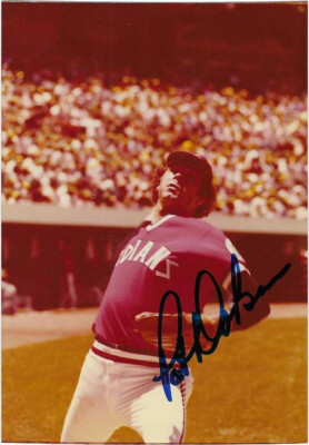 PAT DOBSON PHOTO 4x6 AUTOGRAPHED SIGNED CLEVELAND INDIANS DECEASED | eBay