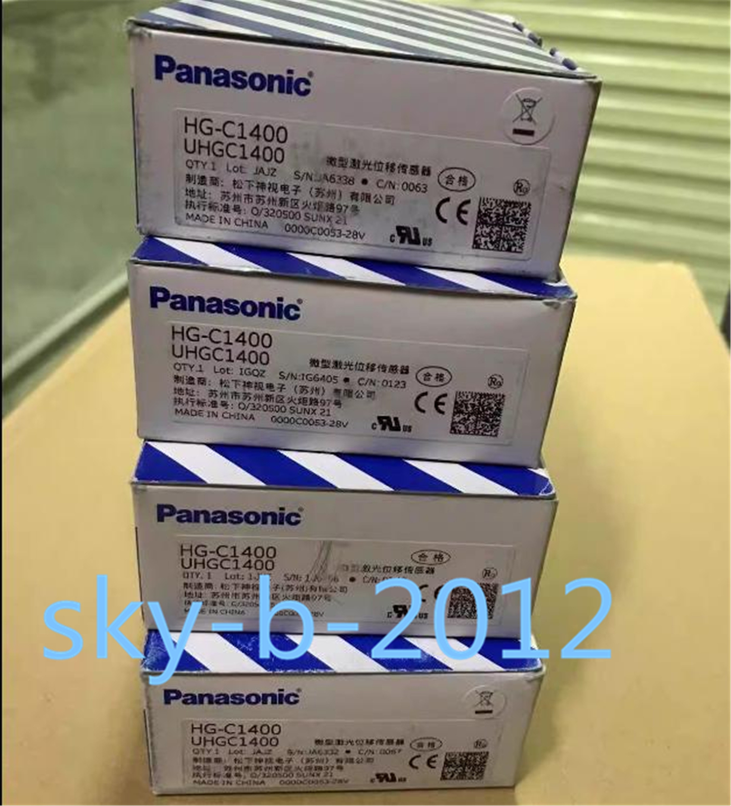 1 PCS NEW IN BOX Panasonic laser displacement ranging sensor HG-C1400 ...
