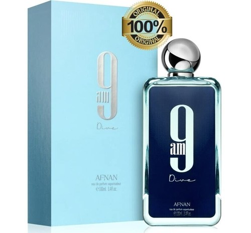9 AM Dive by Afnan ORIGINAL ️ 100% 100ML 3.4oz perfume UAE Fragrance ...