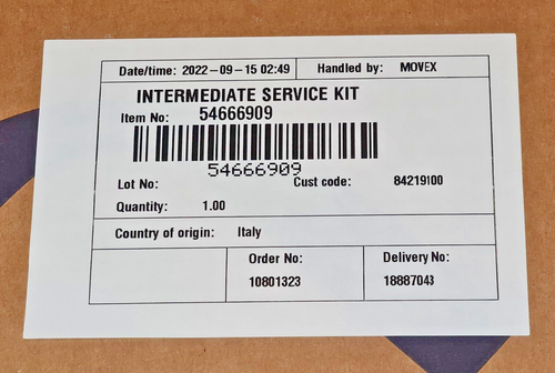 Intermediate Service Kit 54666909 | eBay Australia