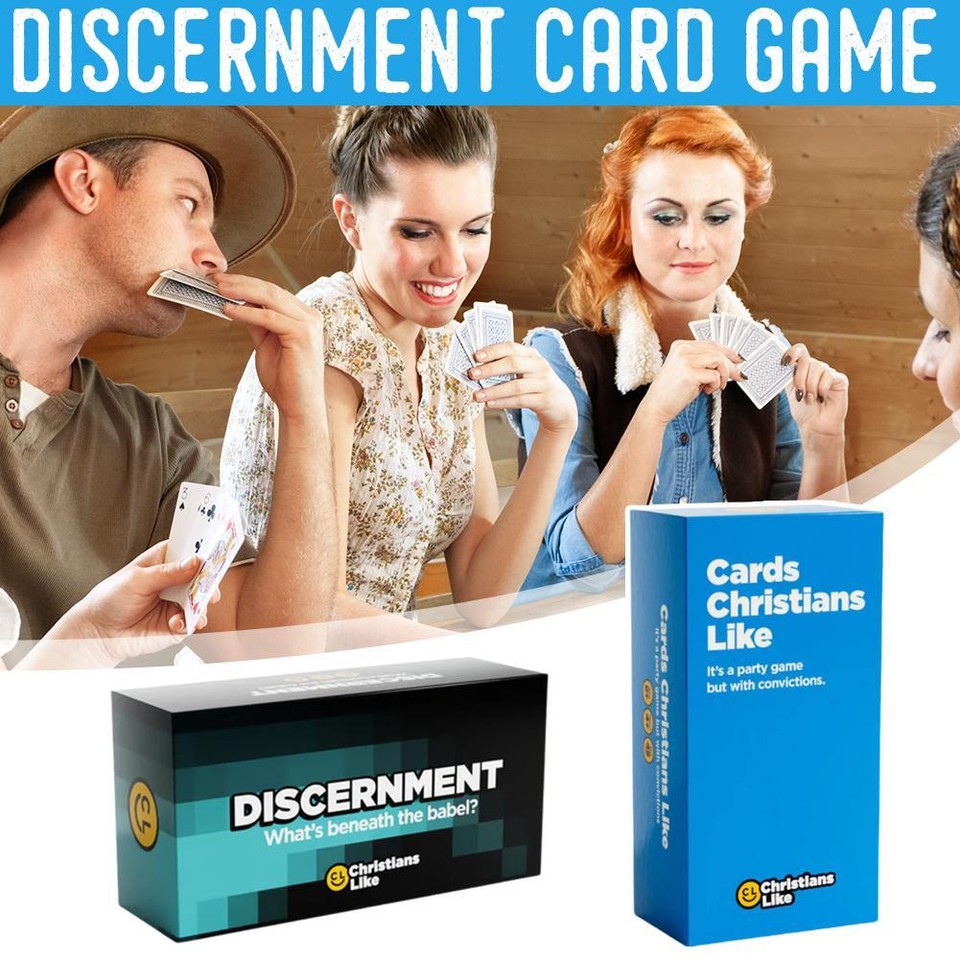 Discernment Cards Christians Like What's Beneath the Babel Box Family ...