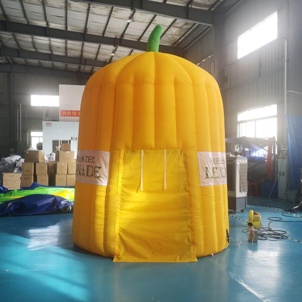 10ft Large Inflatable Lemonade Concession Stand Booth with Hands and ...