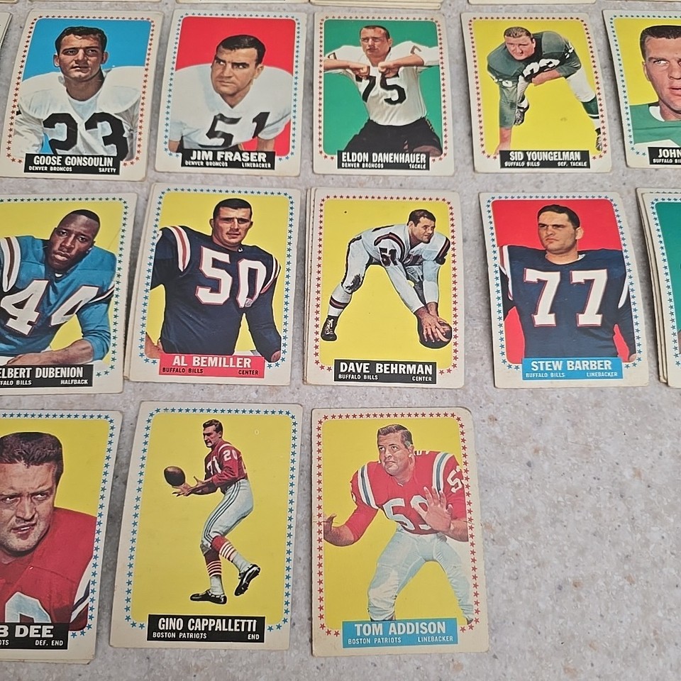 1964 Topps Football Single Cards Your Choice | eBay