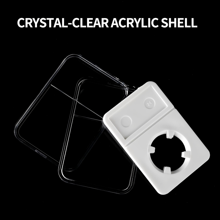 10‑Pack 40mm Coin Slab Display Holders for American Silver Eagle ...