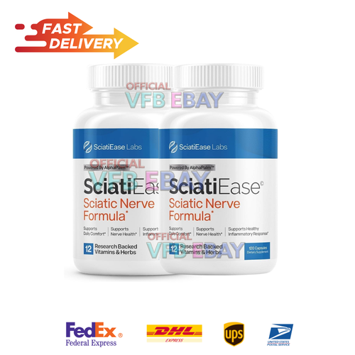 2 SciatiEase Sciatic Nerve Health Support Supplement FAST SHIPPING FROM THE US | eBay