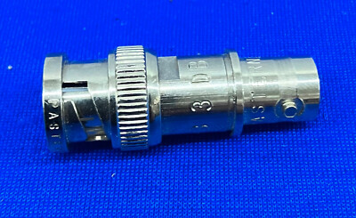 PASTERNACK PE7000-3 3DB FIXED ATTENUATOR, BNC MALE, DIGIKEY # 3985 ...