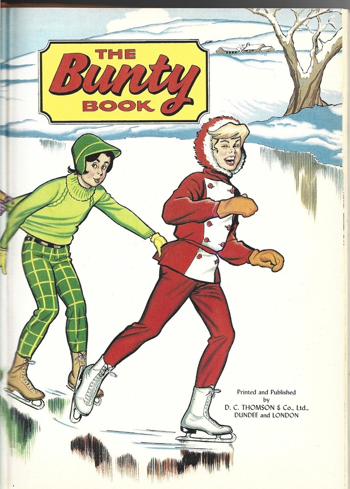 BUNTY ANNUAL for Girls 1970 with Dust Jacket (H'back DC Thomson) VG ...