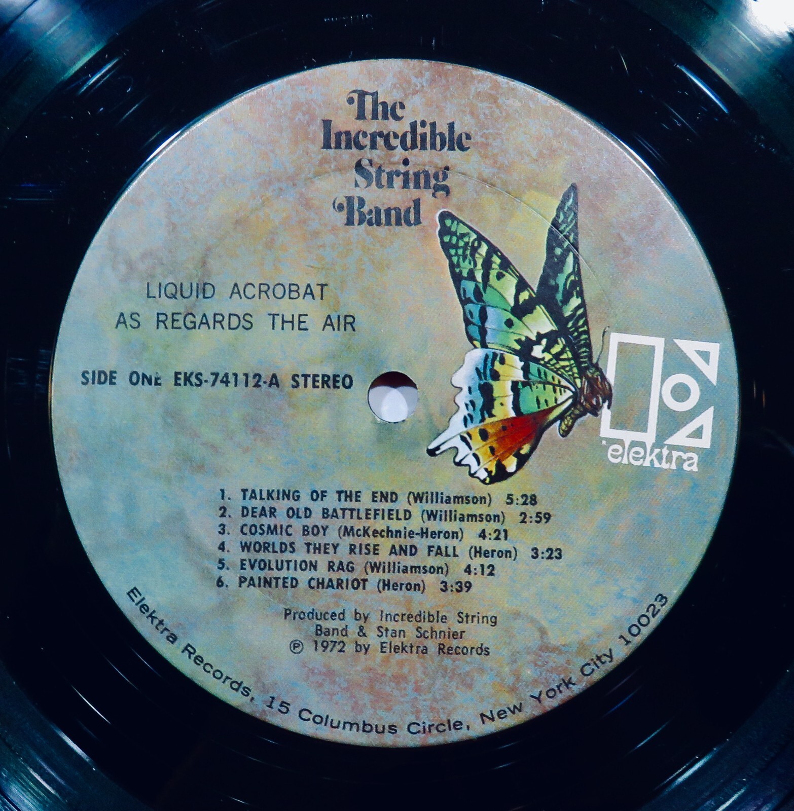 The Incredible String Band - Liquid Acrobat As Regards The Air - 1972 ...