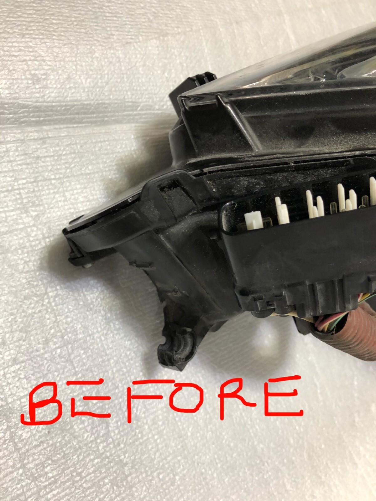 *NEW LEXUS LS460 HEADLIGHT RETAINER TAB BRACKET DRIVER 2007-2012 LEFT ...