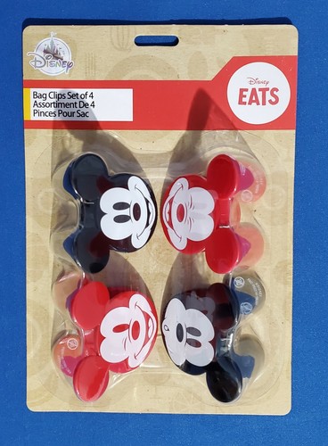 Disney Eats Mickey Mouse Bags Clips New and unopened Chip expressions ...