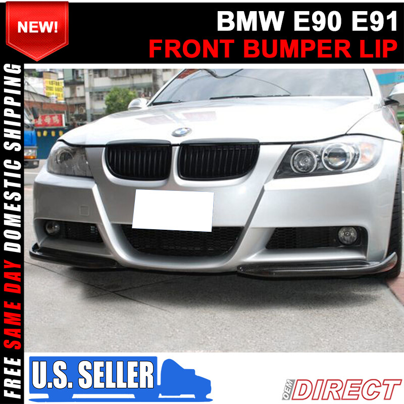 For 05-08 BMW E90 E91 Pre Lci M Tech Msport 4Dr H Style Front Bumper ...