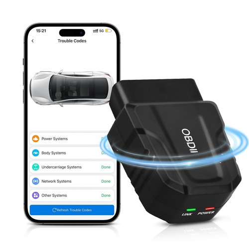 OBD2 Scanner Reader Bluetooth - Clear/Reset Vehicle Engine Error Code ...