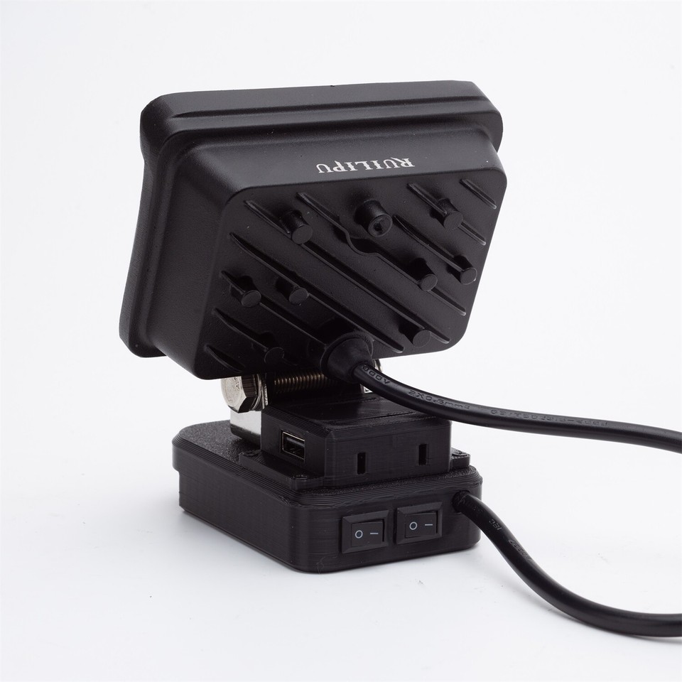 LED Work Light For Hercules 20V Lithium Battery Outdoor Lamp w/USB Fast ...